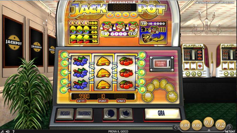 Slot RTP alto 2026: quali pagano di più su Sisal, Lottomatica, SNAI